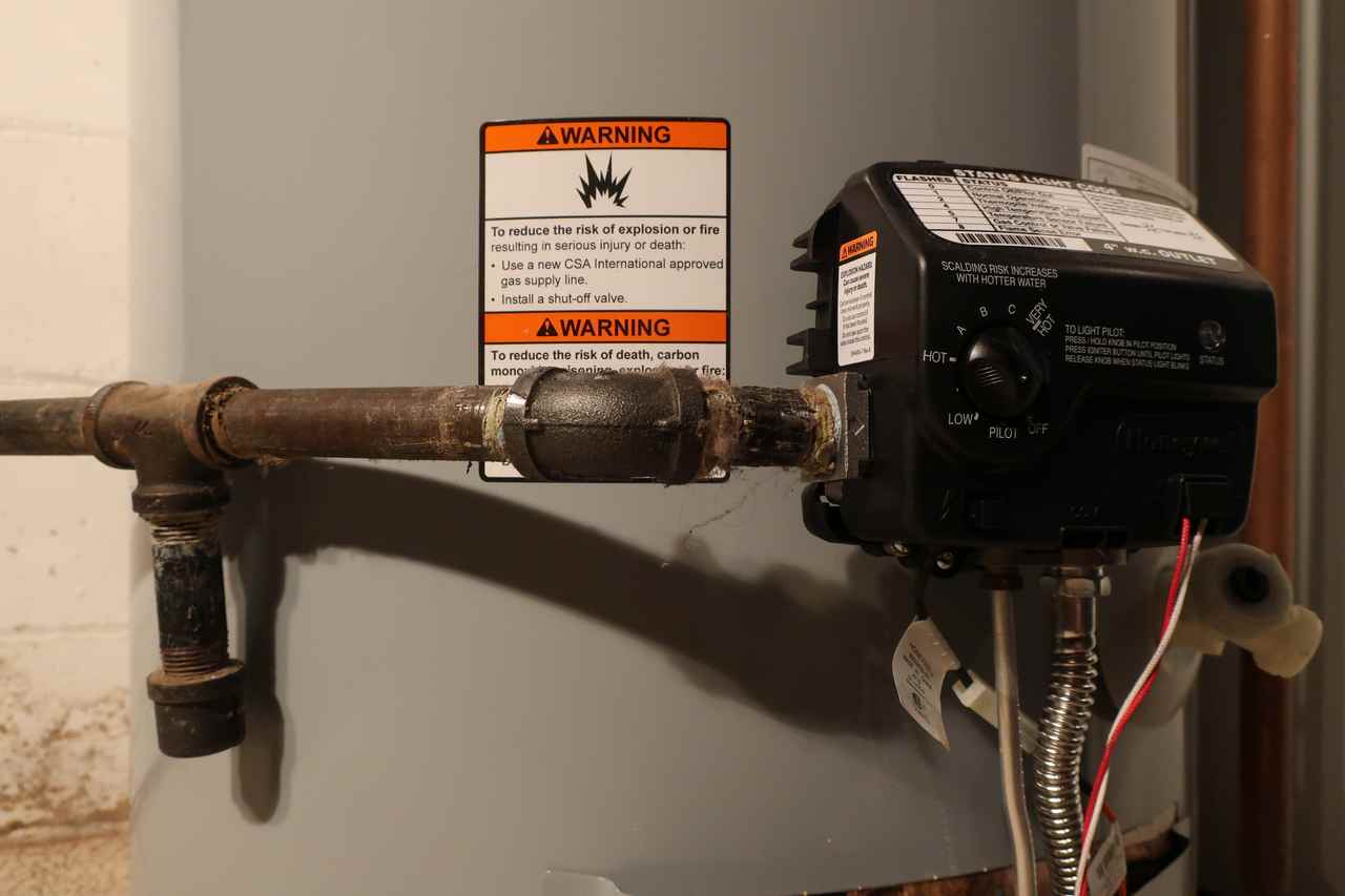 Natural Gas Pipe Deflection OK? | Terry Love Plumbing Advice & Remodel ...